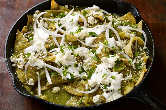 Chilaquiles Verdes Chilaquiles Verdes
