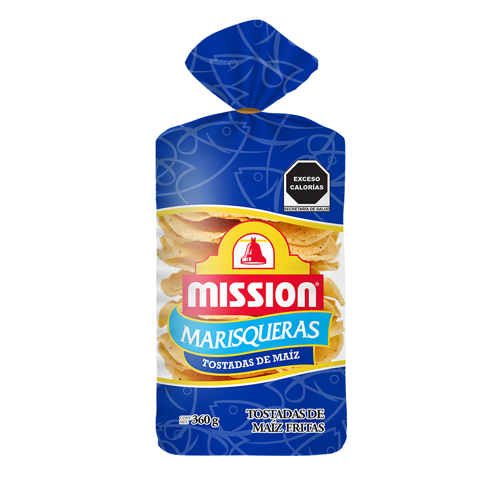 Mission® Tostadas de Maíz Marisqueras 360g